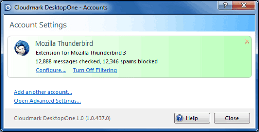 Cloudmark DesktopOne – Cloud based anti-spam scanner